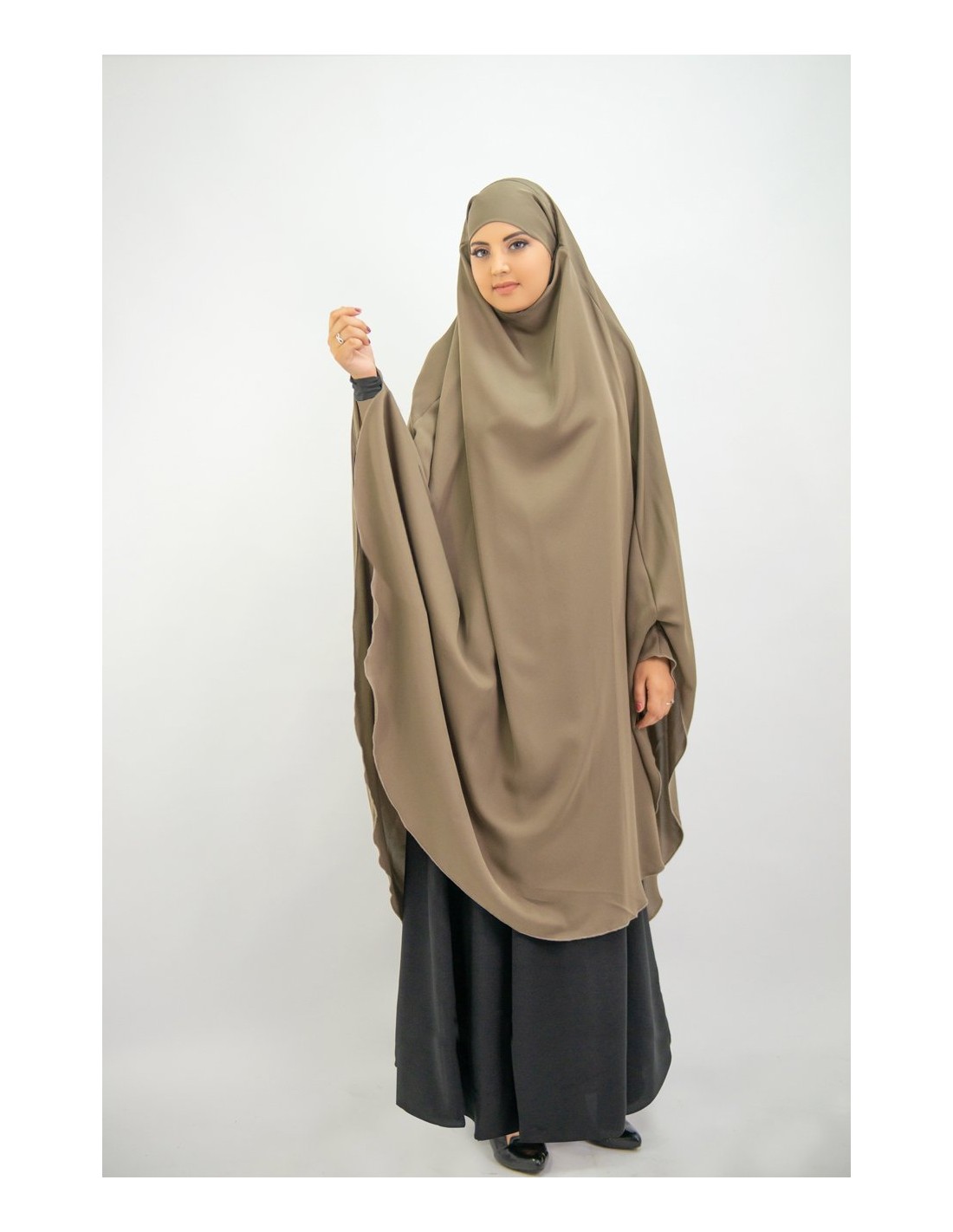 Cheap long Khimar and hijab for veiled women