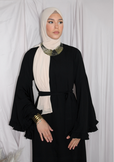 Abaya Muslim woman cheap: 3abaya collection of chic dress